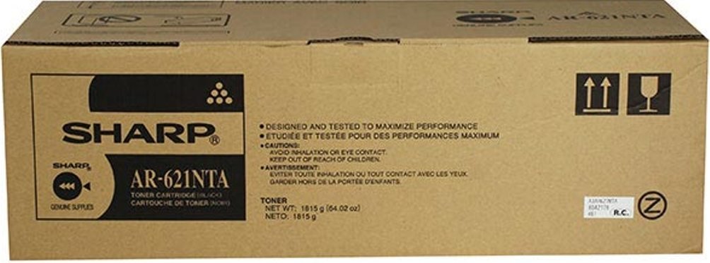 Sharp AR-621NTA AR-M550 AR-M620 AR-M700 MX-M550 MX-M620 MX-M700 Toner Cartridge (Black) in Retail Packaging
