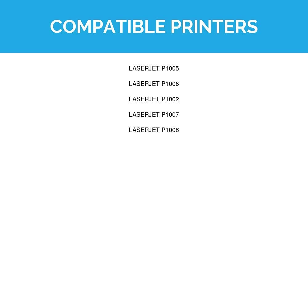 LD Compatible Toner Cartridge Replacement for HP 35A CB435A (Black)