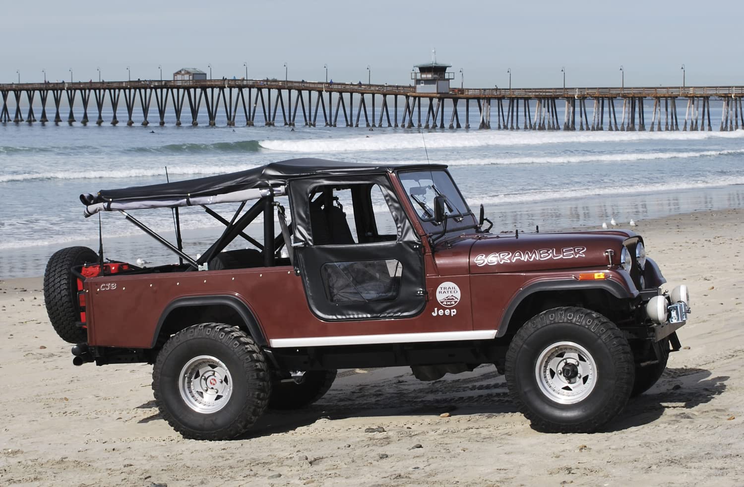 Bestop 5140501 Black Crush Tigertop for 1953-1975 M38A1/CJ5