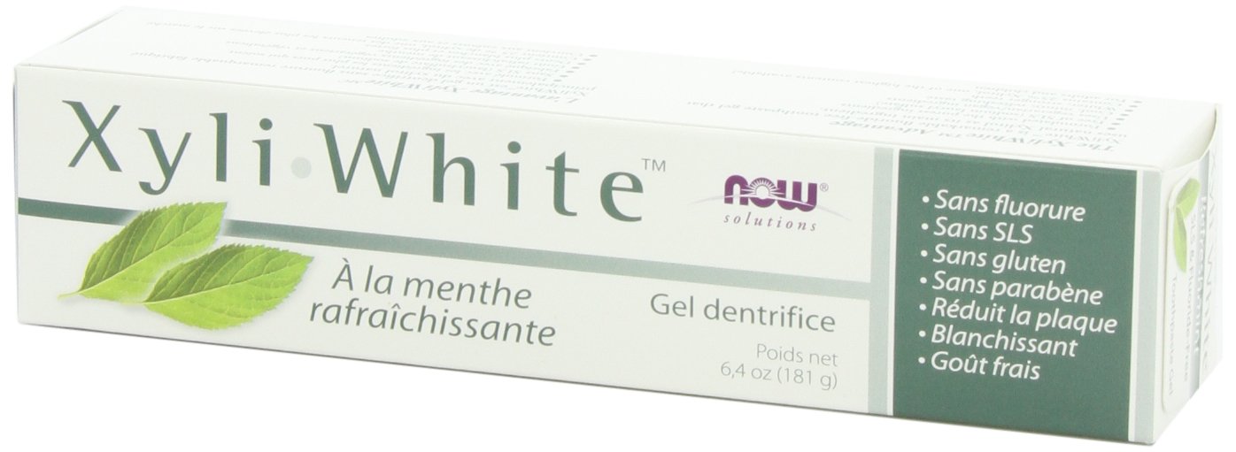 NOW Xyliwhite, Refreshmint 6.4-Ounces (Pack of 4)
