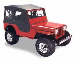 Bestop 5140201 Tigertop for 1941-1949 CJ-2A & MB Models
