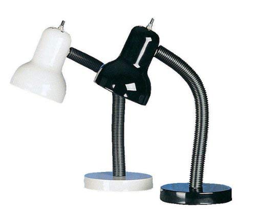 Lite Source LS-211BLK Goosy 15-Inch 60-Watt Desk Lamp, Black