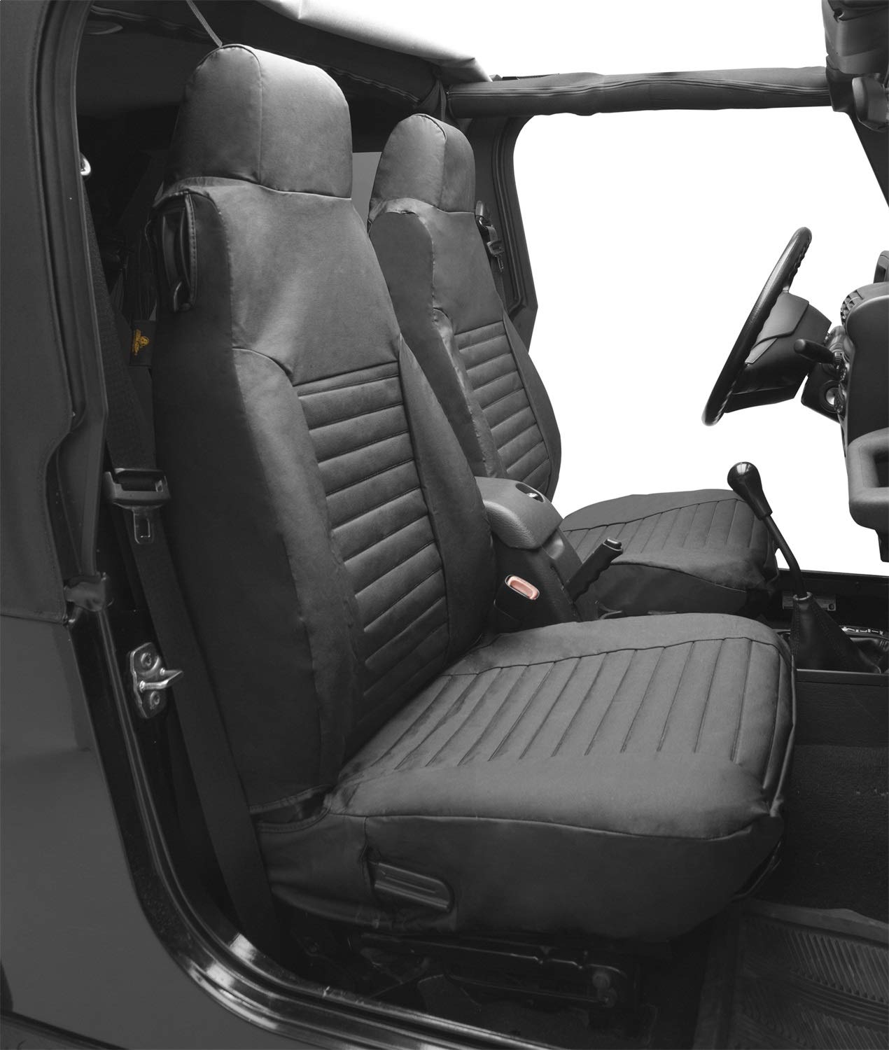 Bestop 2922637 Spice Seat Covers for Front High-Back Seats - Jeep 1997-2002 Wrangler; Sold as Pair; Fit Factory Seats