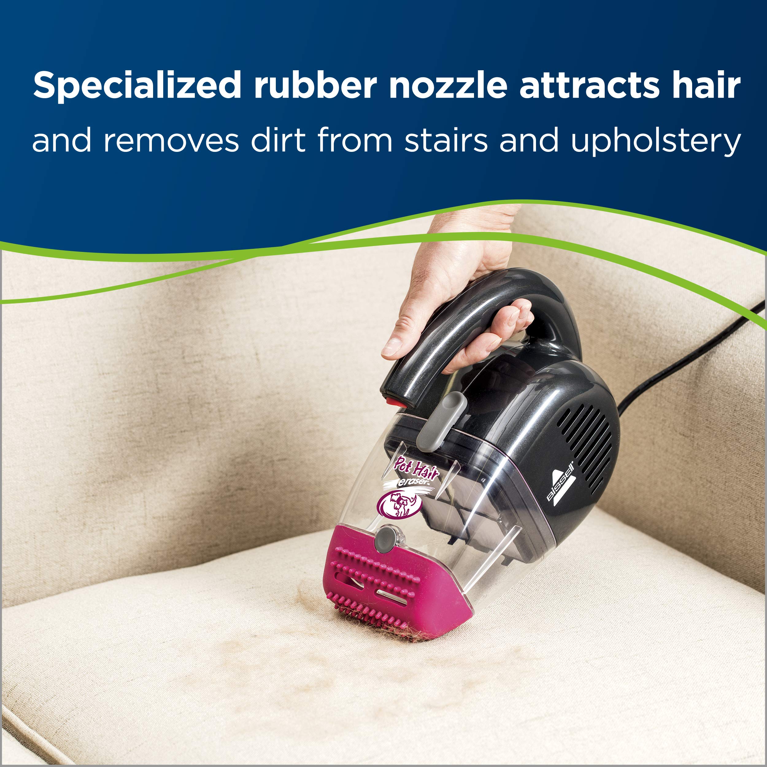 Bissell Pet Hair Eraser Handheld Vacuum, Corded, 33A1