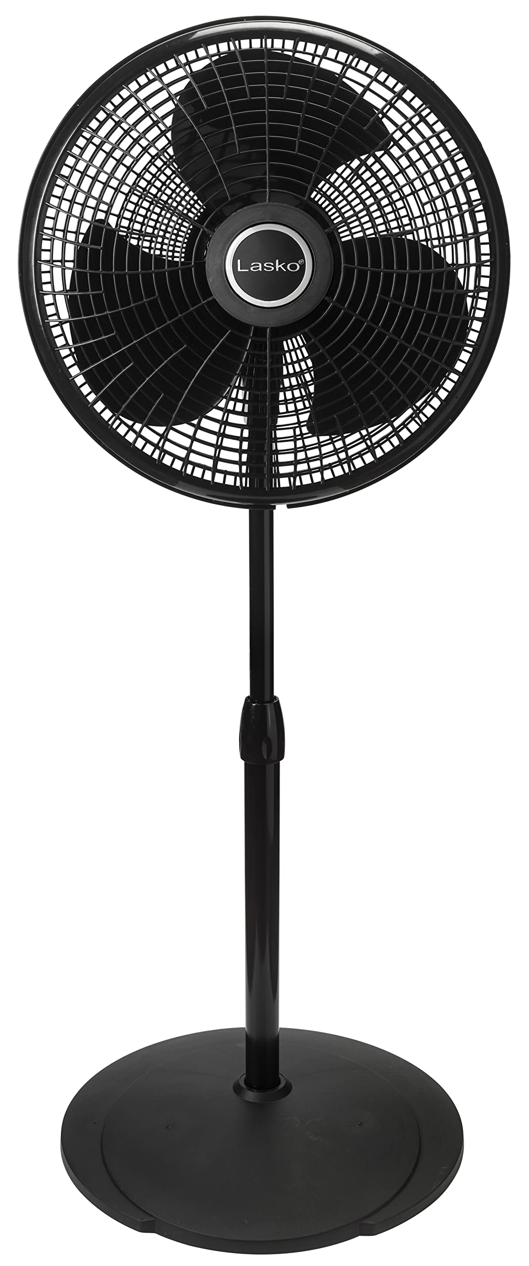Lasko Lasko-16 Adjustable Performance Pedestal, 3-Speed, Black (2527) Household Fans