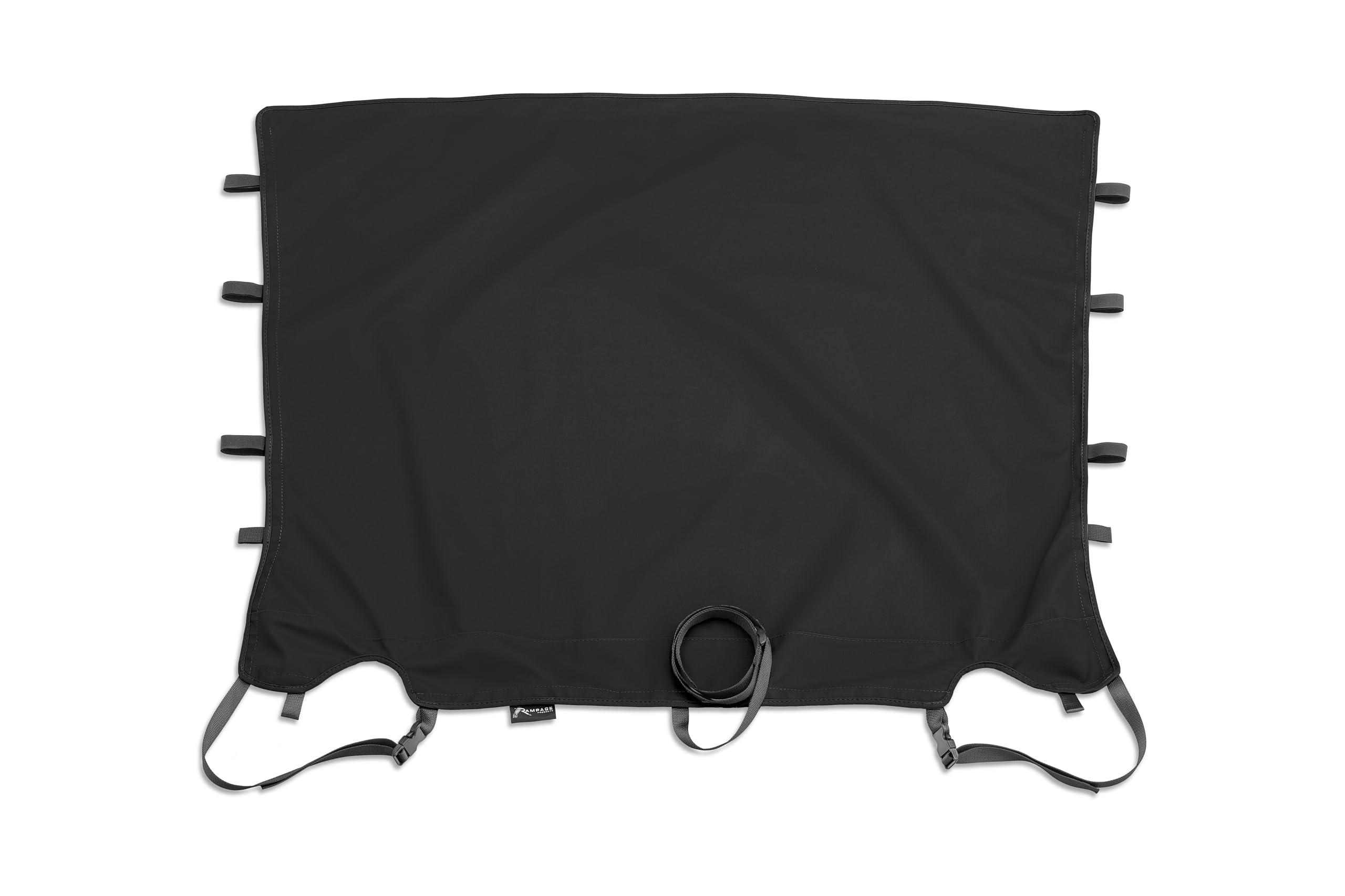 Rampage California Brief Soft Top | Vinyl, Black Denim | 92815 | Fits 1992 - 1995 Jeep Wrangler YJ