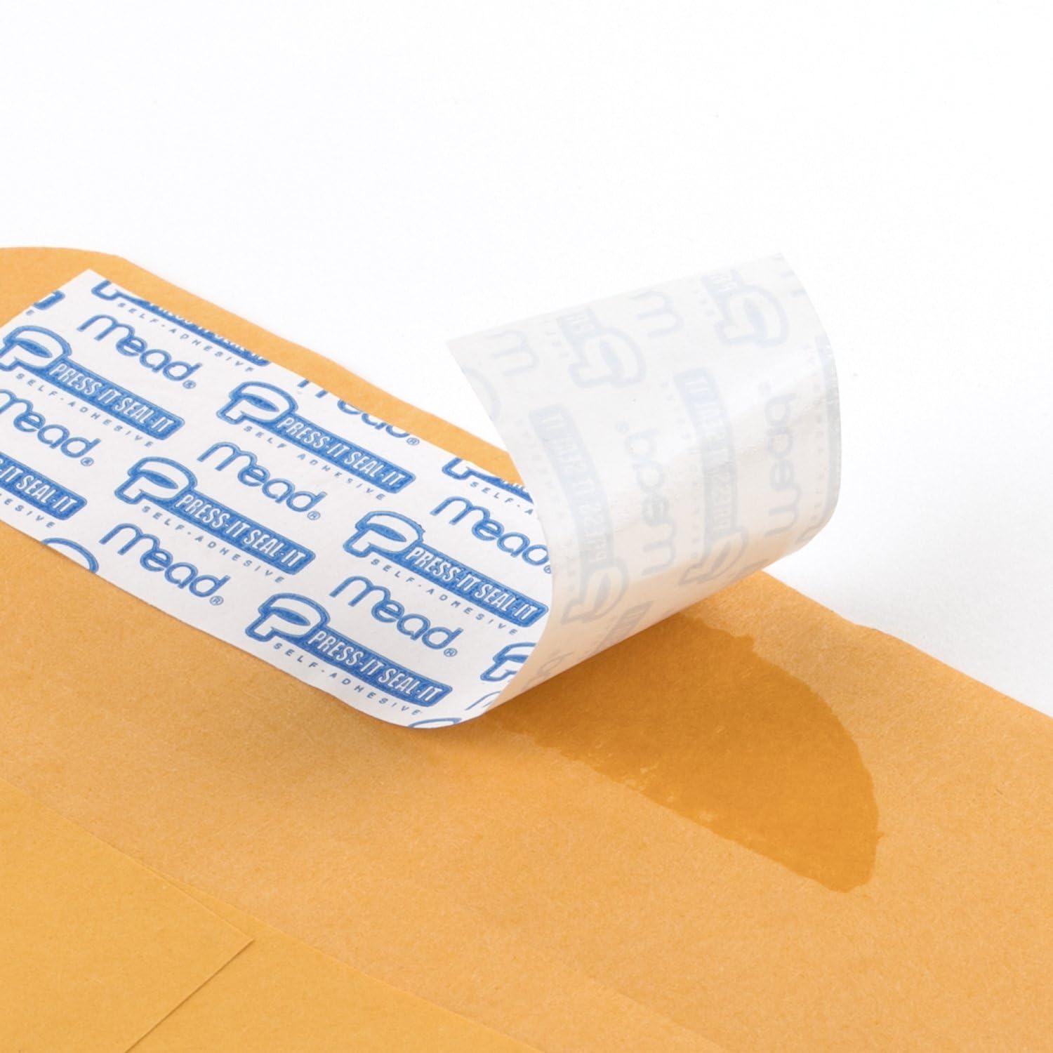 Mead Letter Size Mailing Envelopes, Press-It Seal-It Self Adhesive Closure, All-Purpose 24-lb Paper, 9" X 12", Brown Kraft Material, 25/Pack (76086)