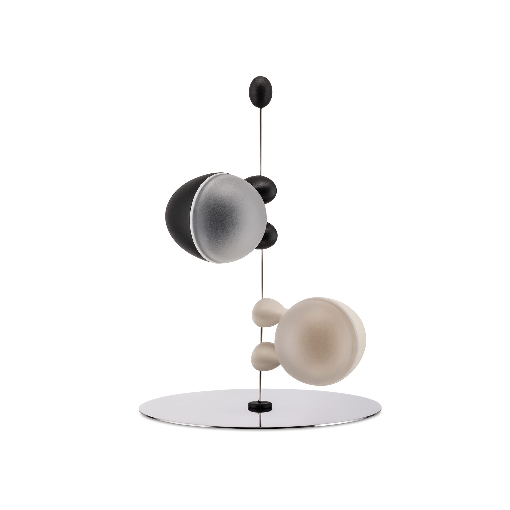 Alessi "Lilliput" Salt/Pepper, Black, White