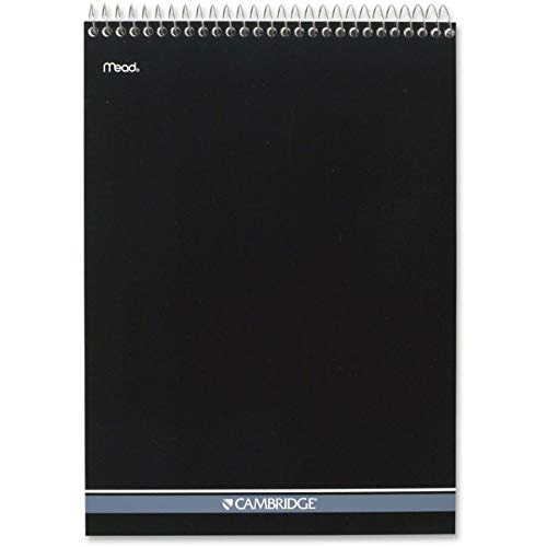 Cambridge Wirebound Numbered Legal Pad, 8.5 X 11 Inches, 70 Sheets (59006), White, 12.6" x 8.5" x 0.4"