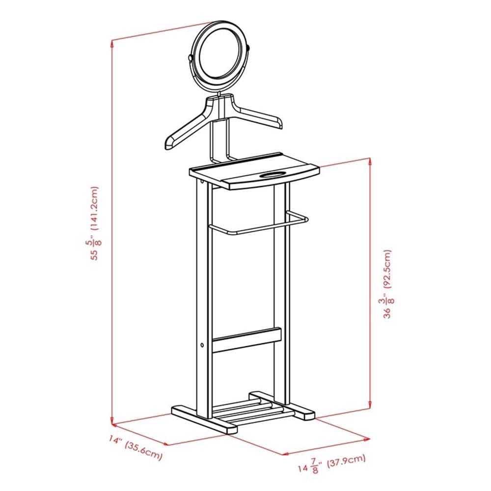 Winsome Trading, Inc. Carson Valet Stand, Brown