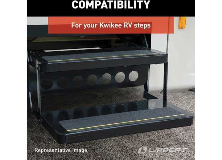Lippert Components - 909506003 379600 Lippert 379600 Kwikee Glow-In-The-Dark Step Tread
