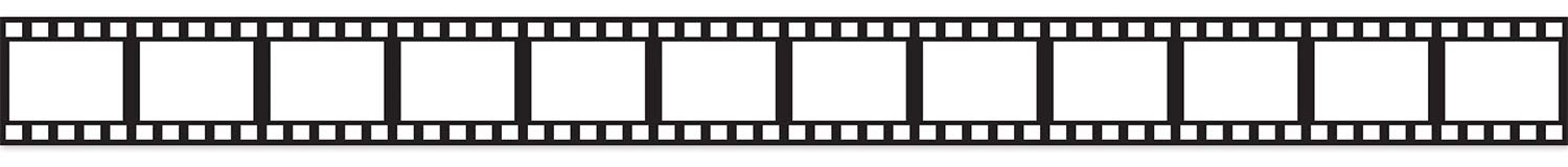 Beistle Hollywood Filmstrip Party Tape, 1-Pack, Black/White
