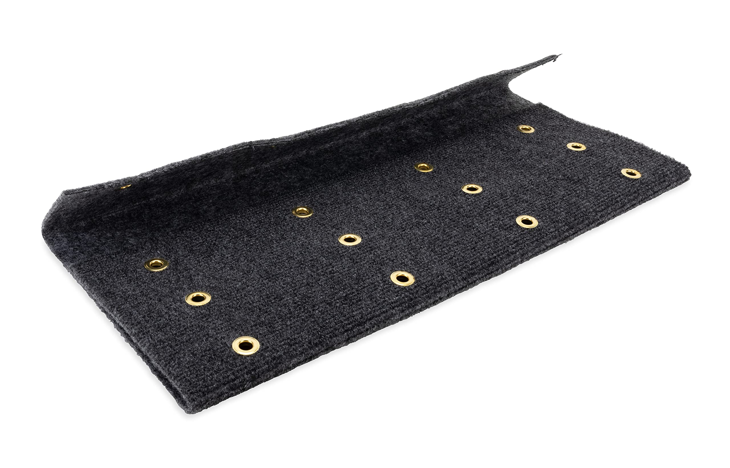 Camco Wrap Around Step Rug- Protects Your RV From Unwanted Tracked In Dirt, Works on Electrical and Manual RV Steps - Extra Large (Gray) (42935), 23 Inch