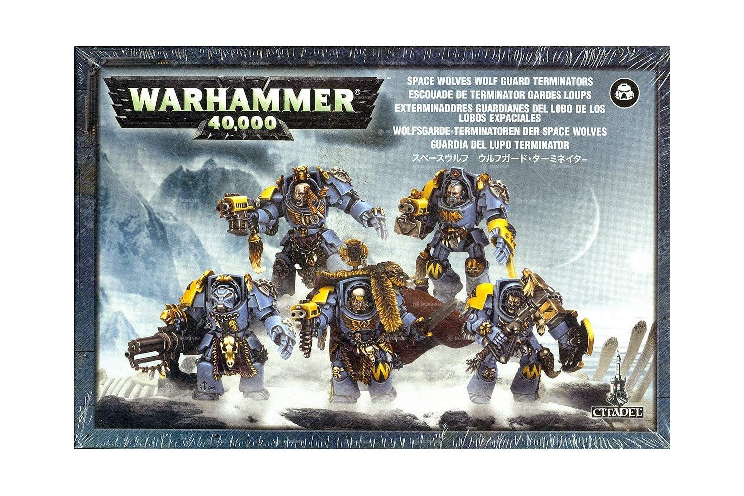 Games Workshop Wolf Guard Space Marine Terminator Squad Warhammer 40k