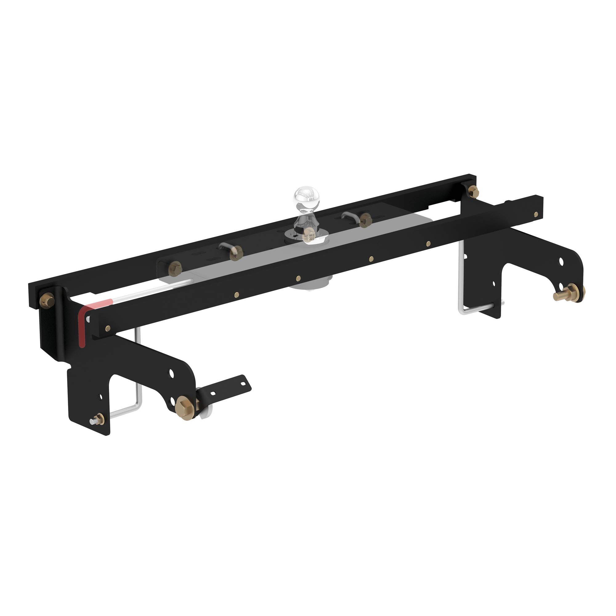 CURT 60652 Under-Bed Gooseneck Installation Brackets, Fits Select Chevrolet Silverado, GMC Sierra 1500, 2500, 3500 HD