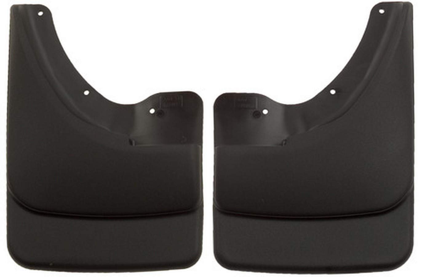 Husky Liners Mud Guards | Front Mud Guards - Black | 56071 | Fits 2002-2008 Dodge Ram 1500, 2003-2009 Dodge Ram 2500/3500 w/o OEM Fender Flares 2 Piece Set