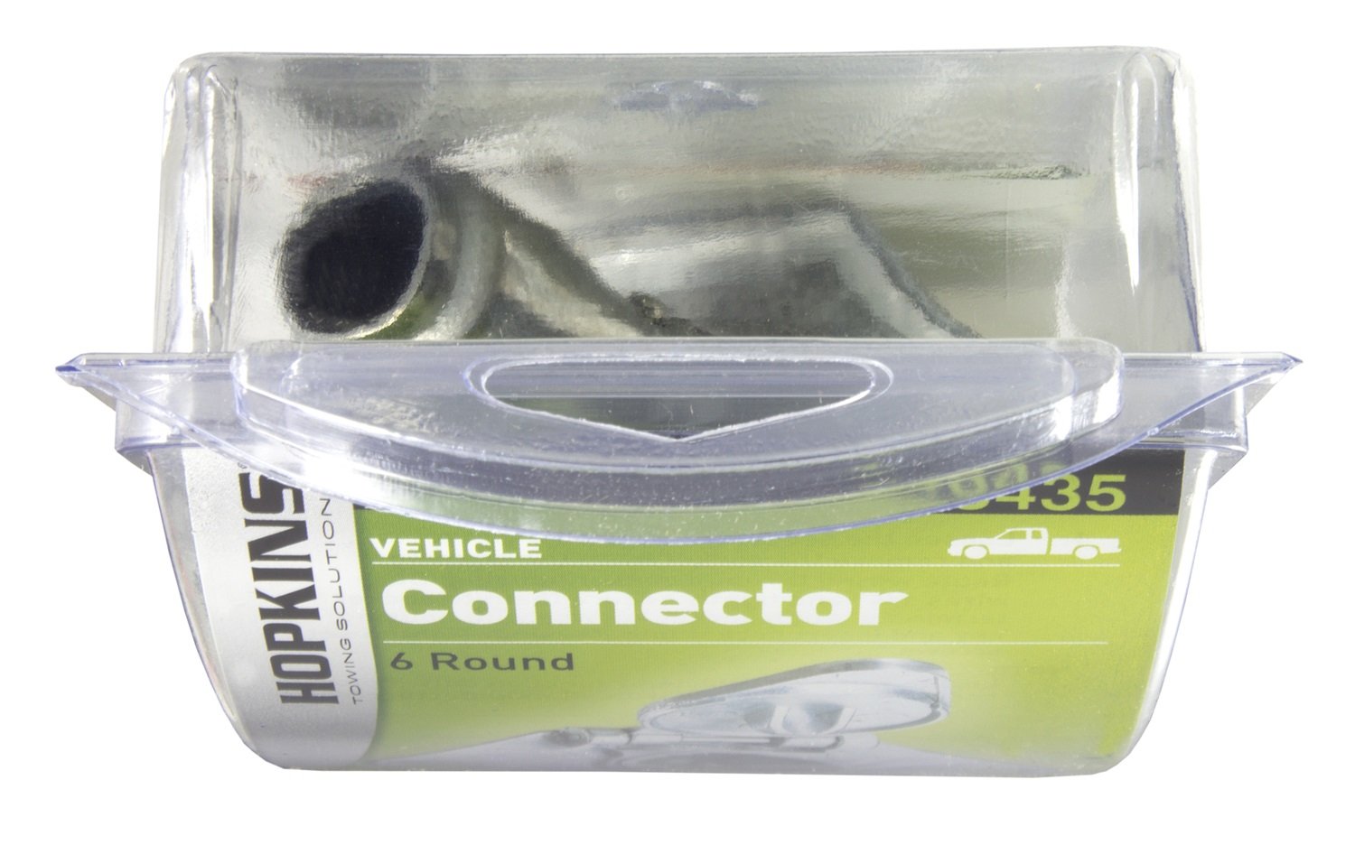 Hopkins 48435 6 Pole Round Vehicle Connector