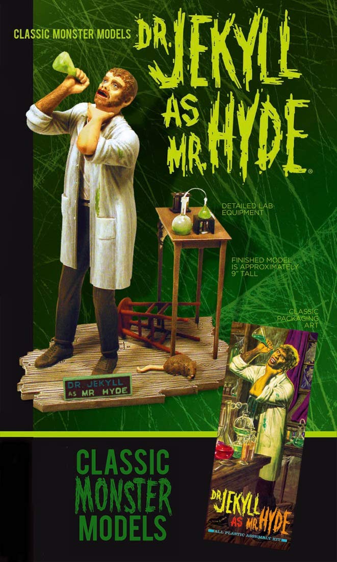Moebius Dr. Jekyll as Mr. Hyde Plastic Model Kit