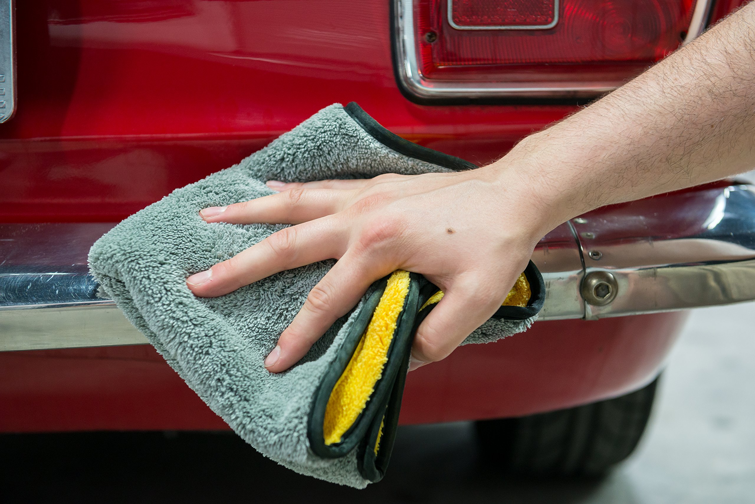 Chemical Guys MIC_1001 Microfiber Max 2-Faced Soft Touch Towel for Auto, Home, Kids, Pets & More (16 in. x 16 in.)