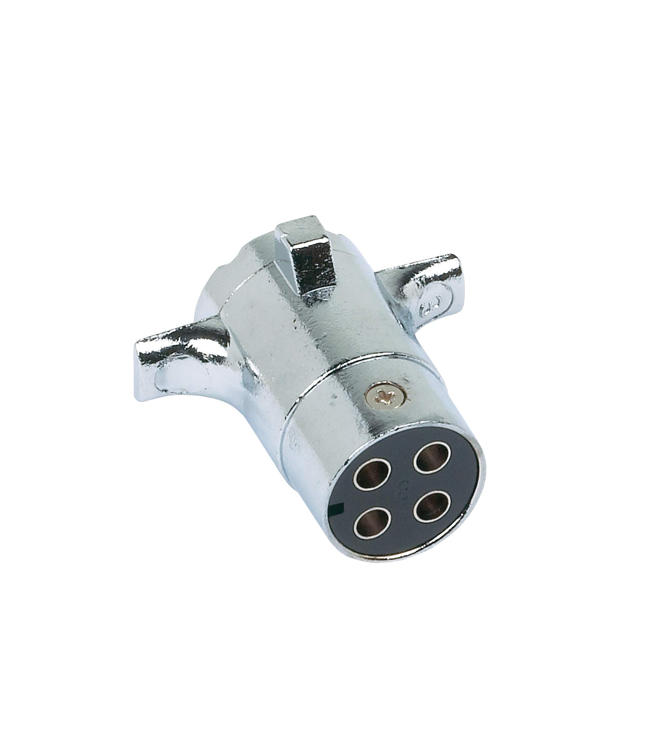 Hopkins 48325 4 Pole Round Trailer Plug End Only