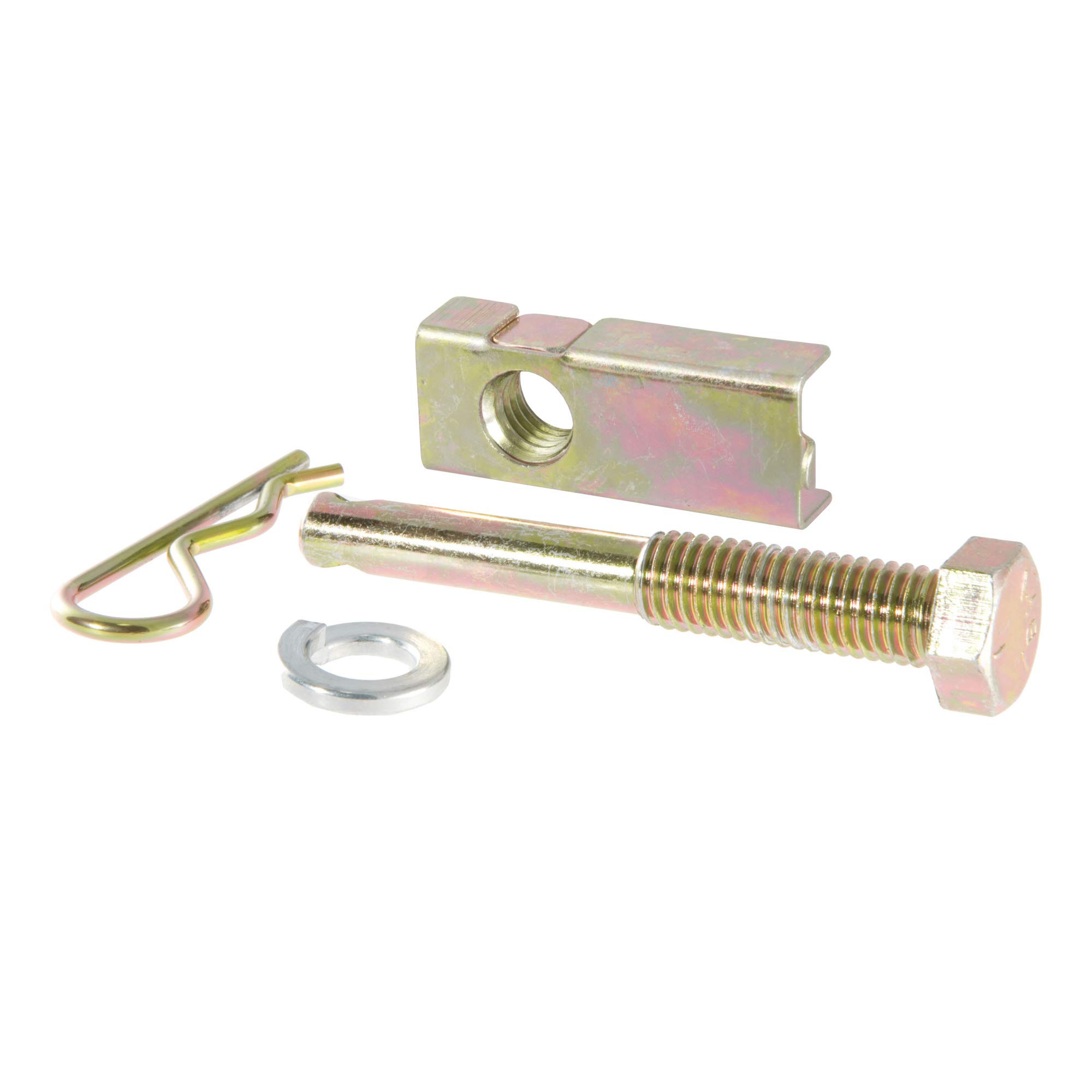 CURT 22315 Anti-Rattle Hitch Pin Shim Device, Fits 1-1/4-Inch Receiver, 1/2-In Hole