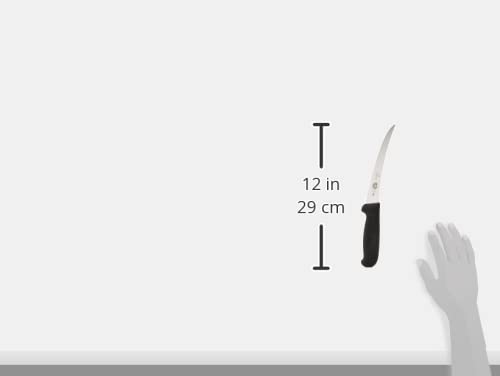 Victorinox 6 Inch Curved Fibrox Pro Boning Knife with Semi-Stiff Blade