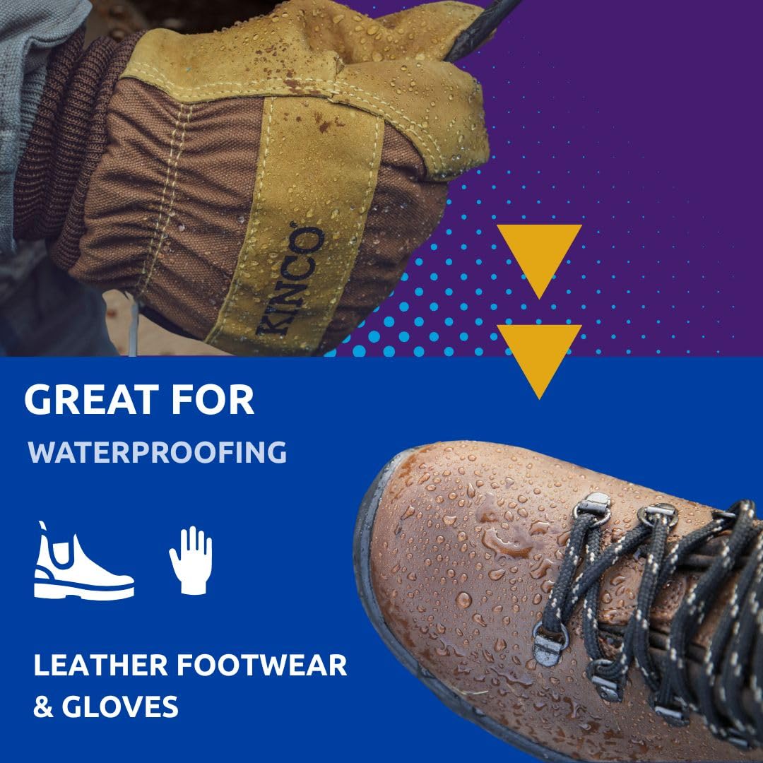 Nikwax Waterproofing Wax for Leather , 3.4 oz