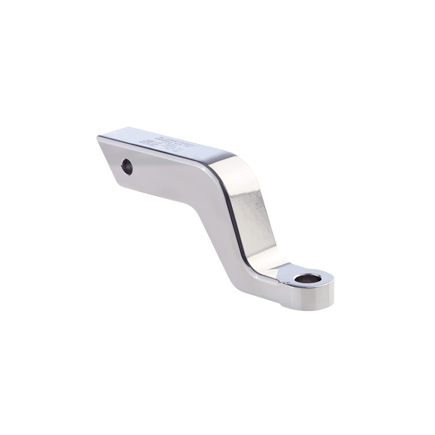 Alumistinger 3505 by Andersen Manufacturing Aluminum Ball Mount, 4" Drop Bar - 1" Shank Hole