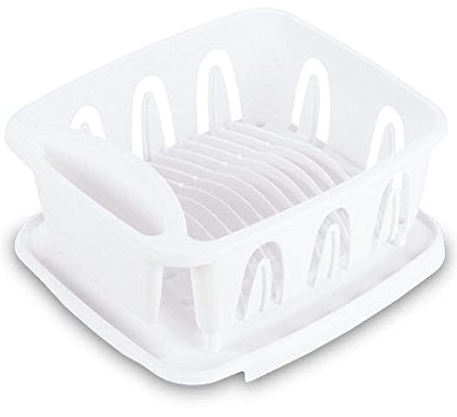 Sterilite 06368004 White Small Ultra Sink Set, (2 Piece)