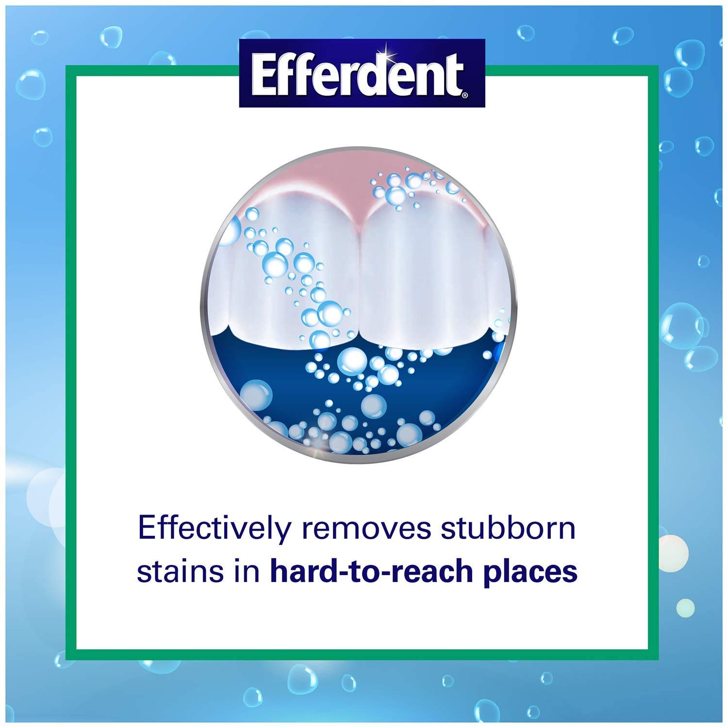 Efferdent Plus Mint Anti-Bacterial Denture Cleanser | 90 Tablets