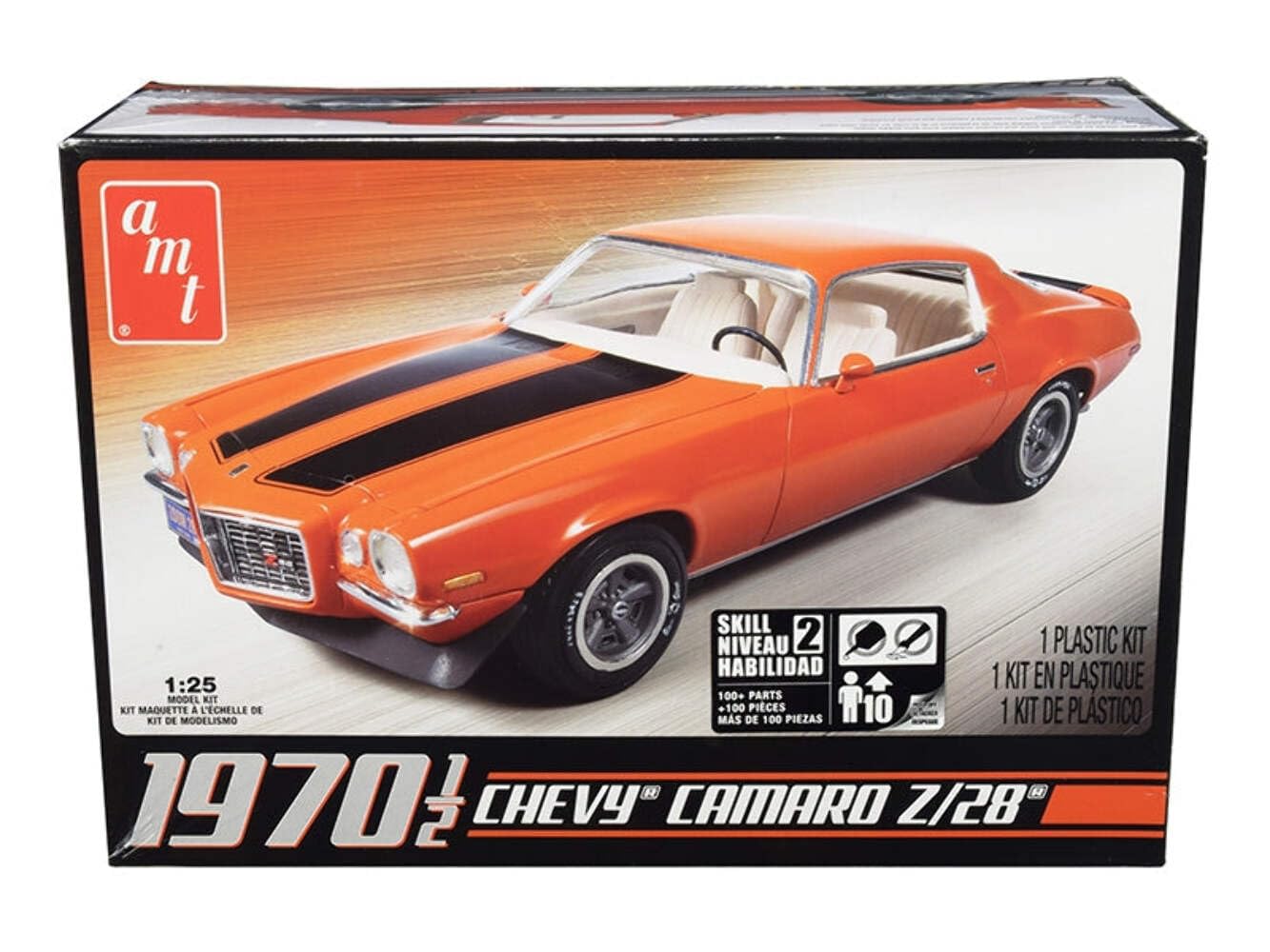 AMT 1970 1/2 Chevy Camaro Z28 1:25 Scale Model Kit