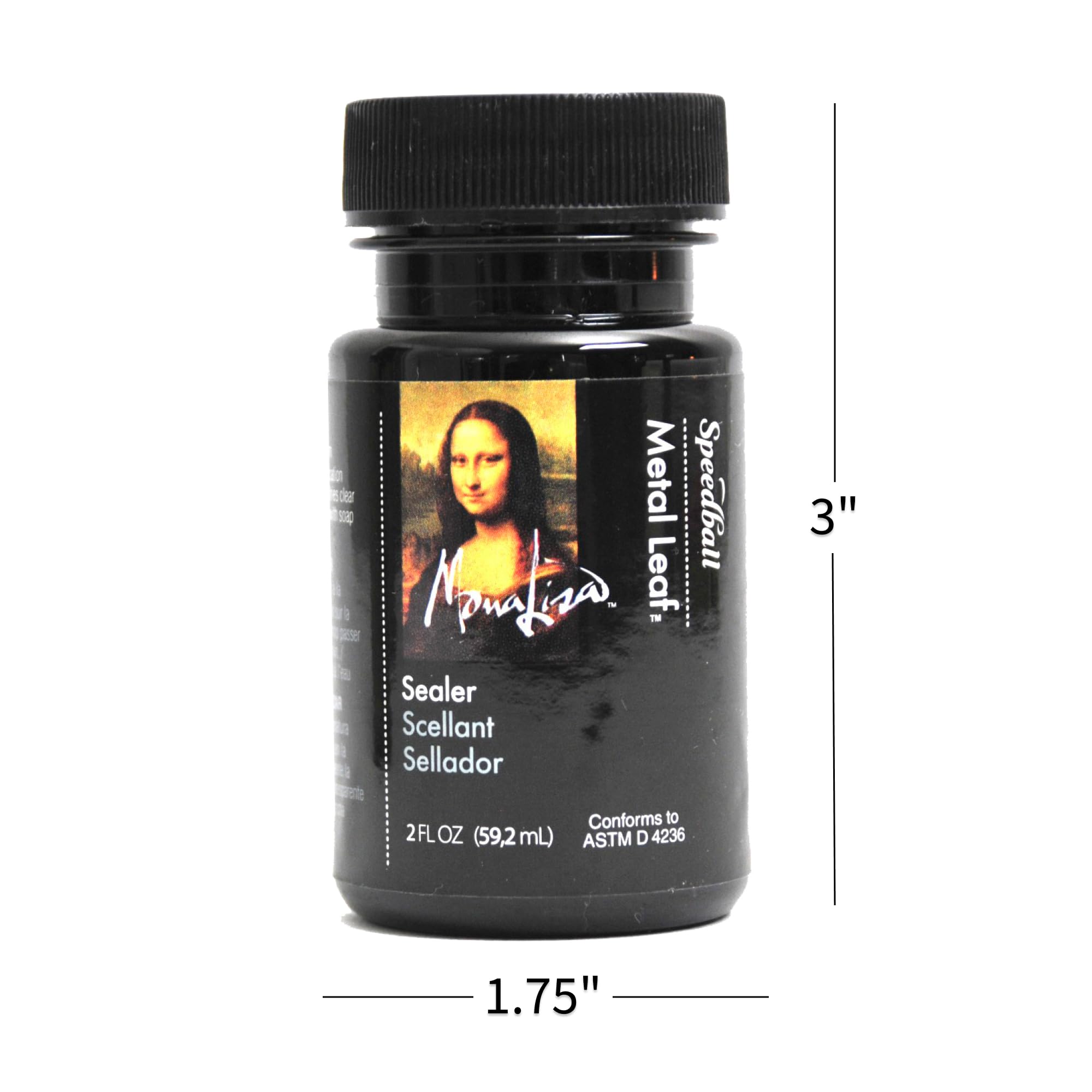 Speedball Mona Lisa Metal Leaf Sealer, 2 oz