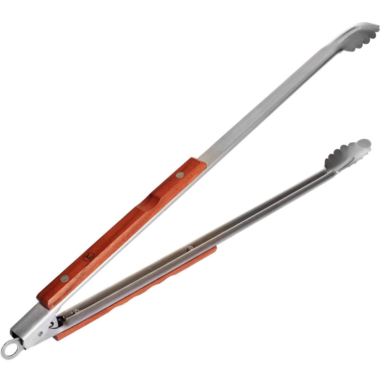 Outset QB22 Locking, 1 EA, Rosewood Tongs Extra Long 22"