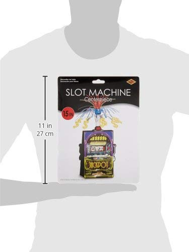 Slot Machine Centerpiece Party Accessory (1 count) (1/Pkg)