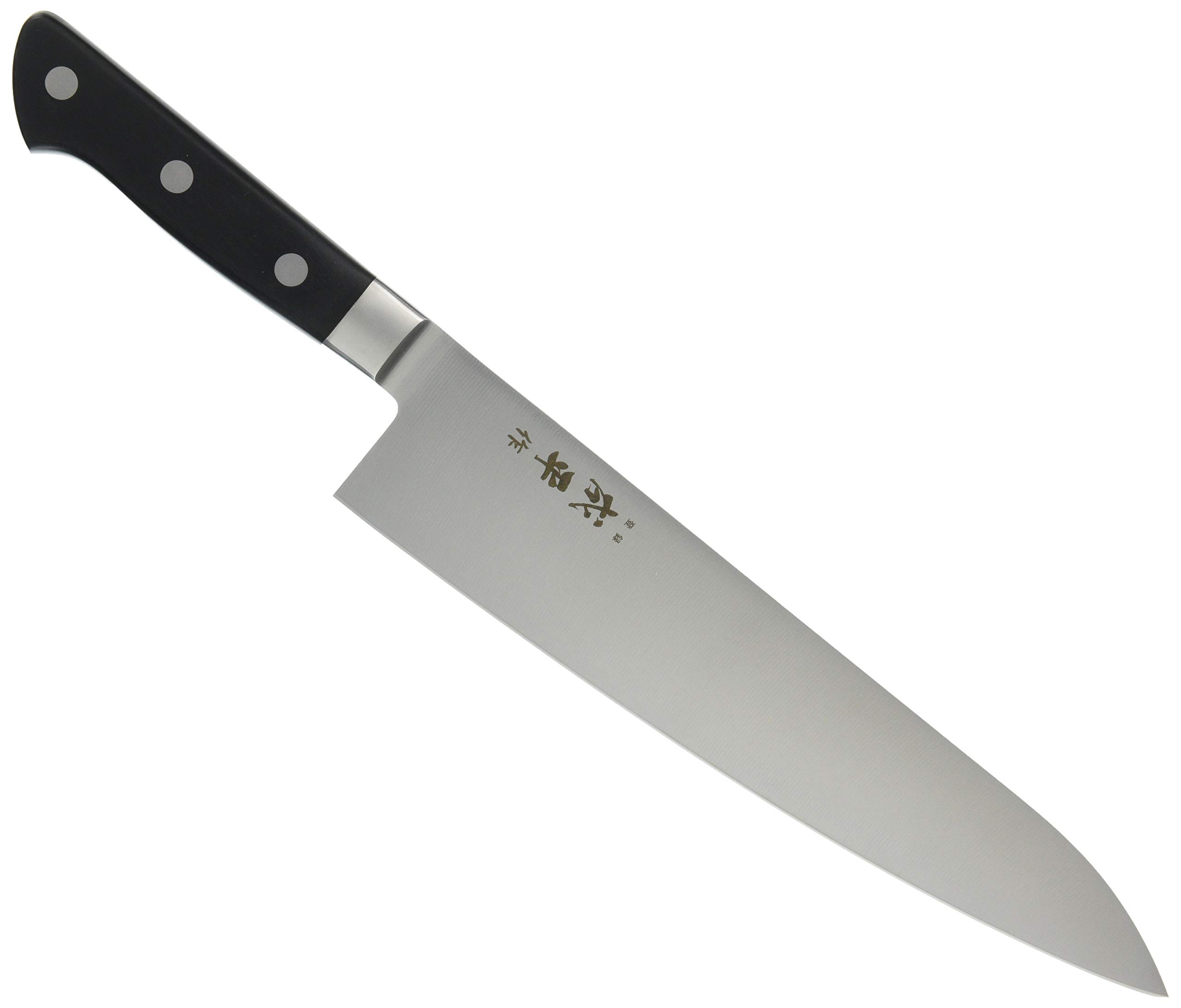 Fuji Cutlery - Narihira - 240 mm (9.45 inch) Double Edged, Molybdenum Steel Chefās Knife (Japan Import)