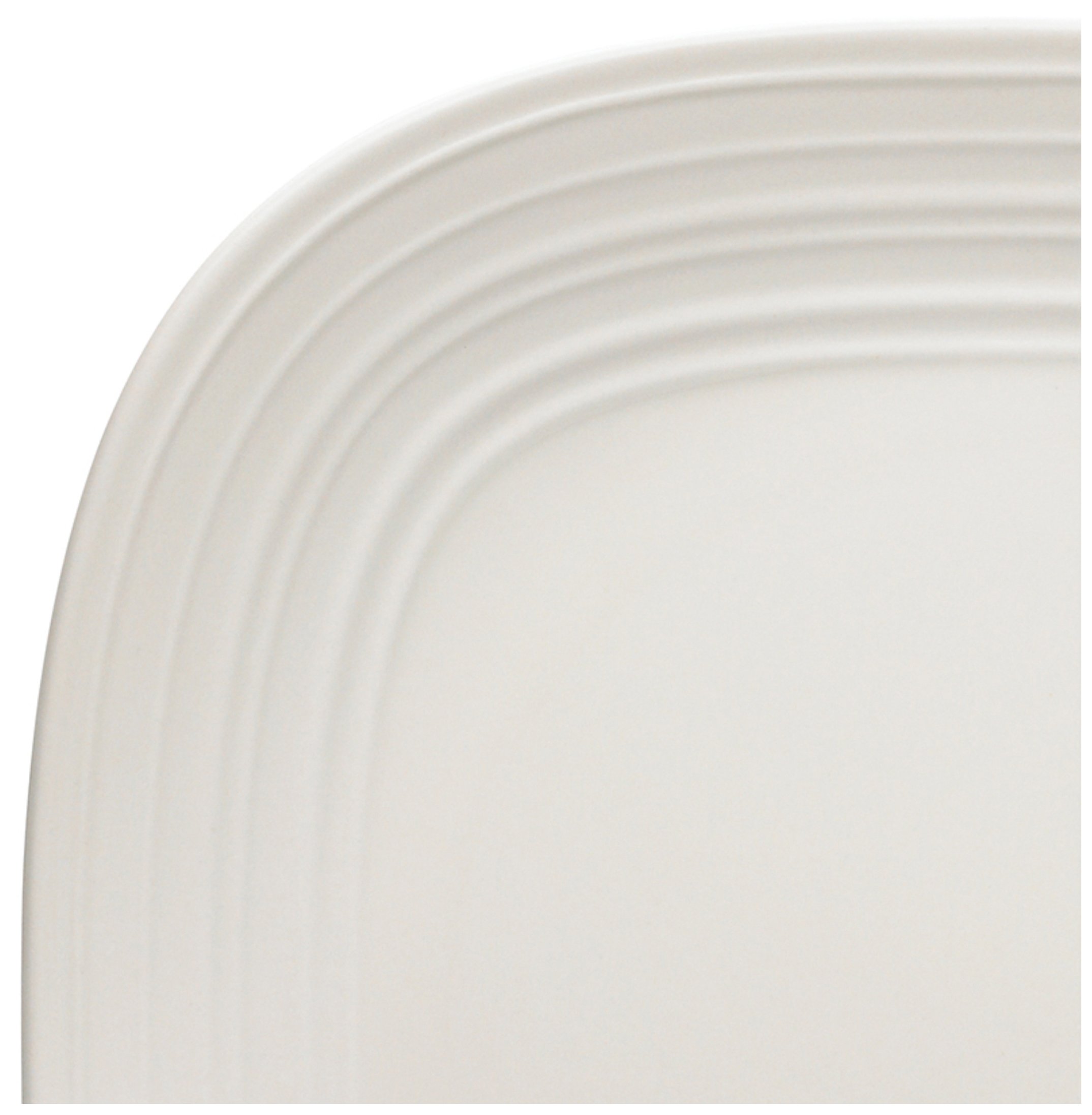 Mikasa Swirl 4 Piece Place Setting, White