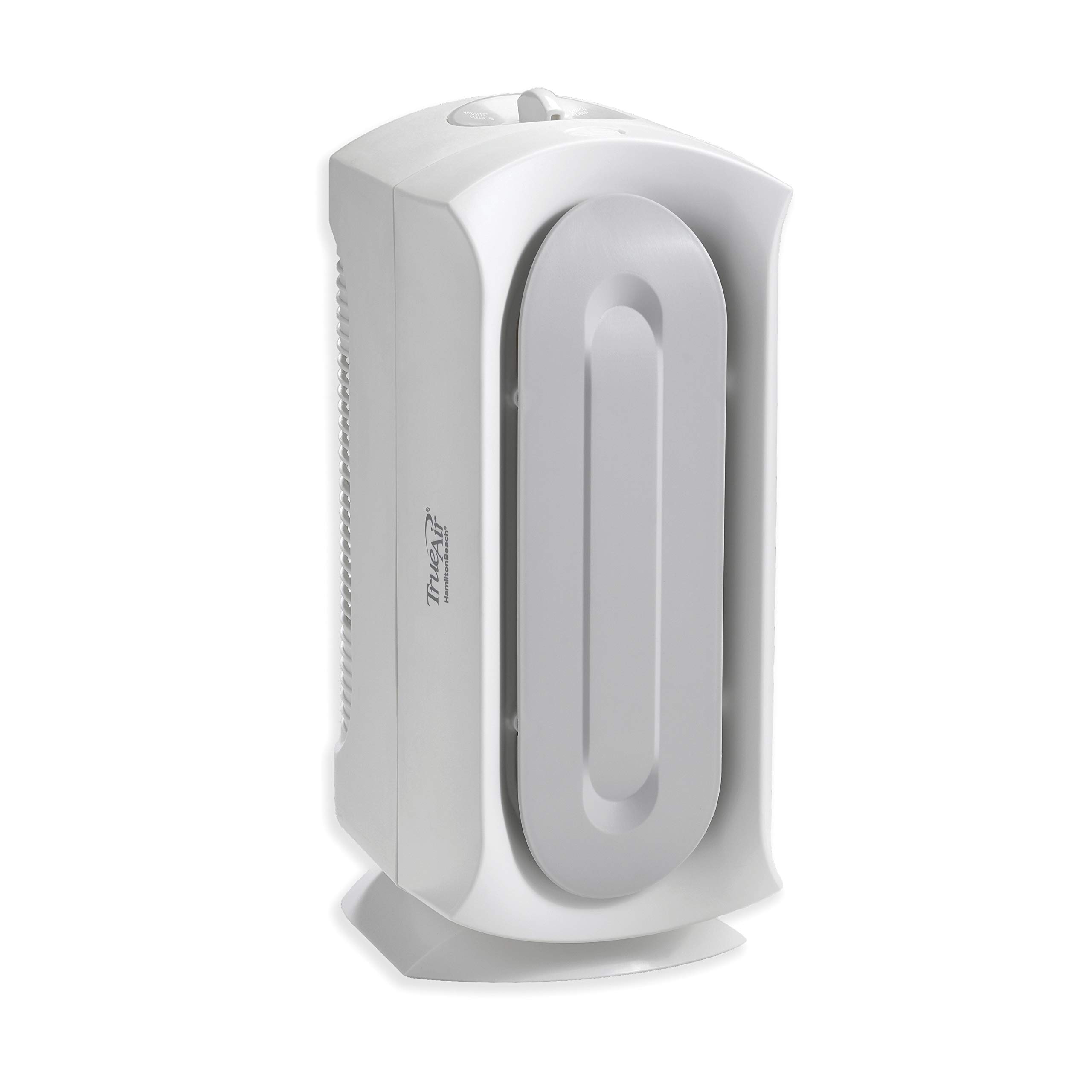 Hamilton Beach TrueAir Air Purifier with Permanent HEPA Filter for Home or Office and for Allergies and Pets, Whisper Quiet, 160 sq ft, White