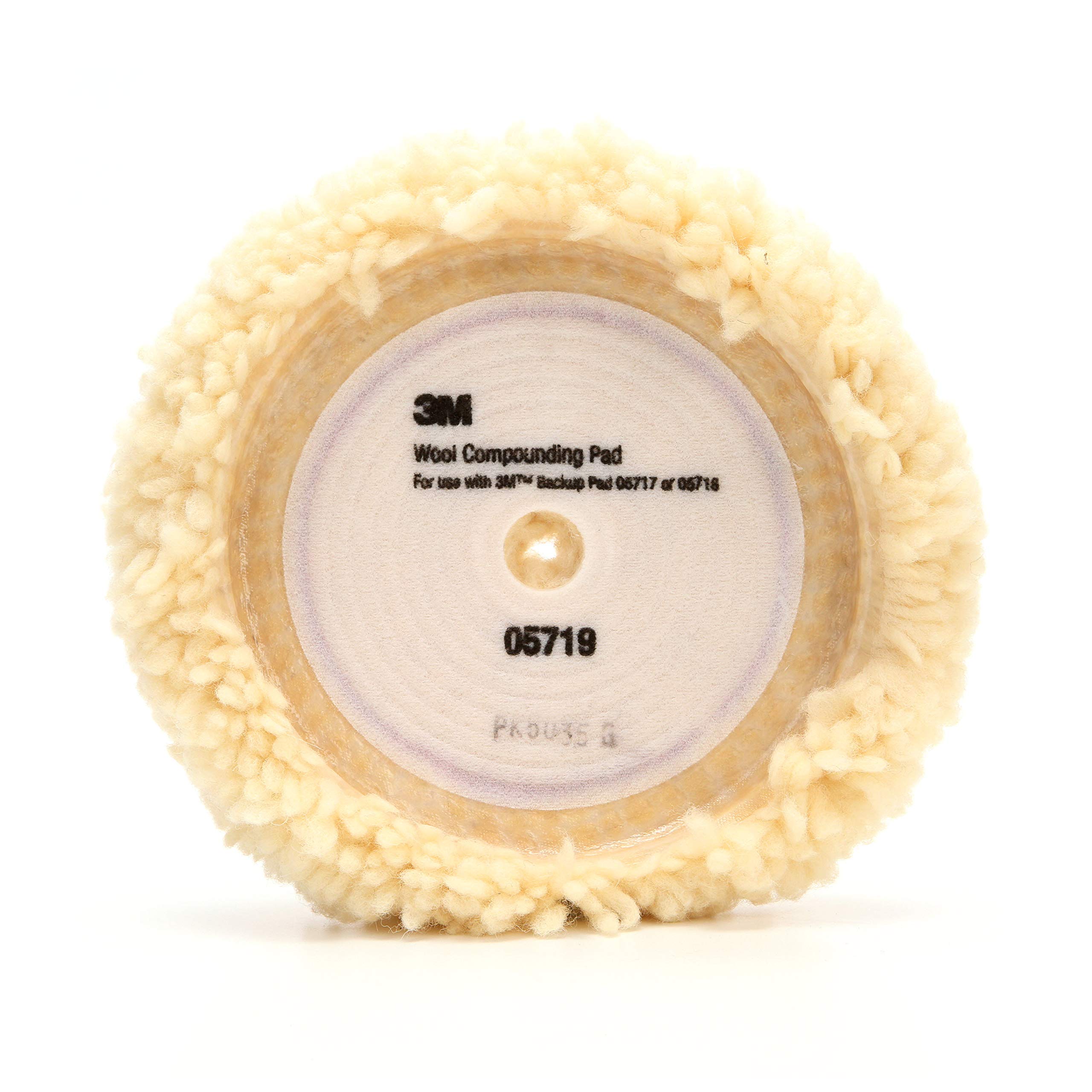 3M Perfect It 05719 Wool Compound Pad, 9 inch
