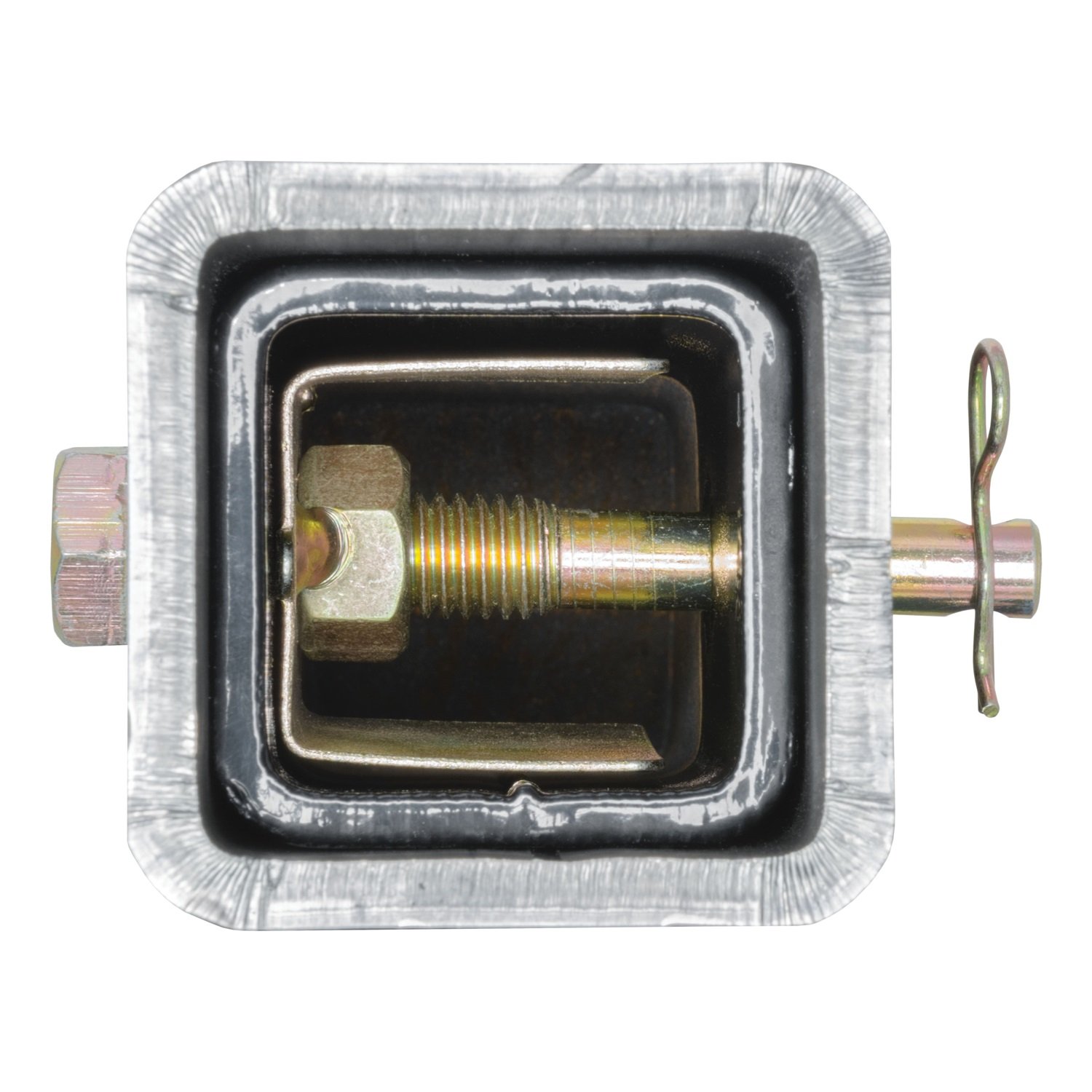 CURT 22321 Anti-Rattle Hitch Pin Shim Device, Fits 2-Inch Receiver, 1/2-In Hole
