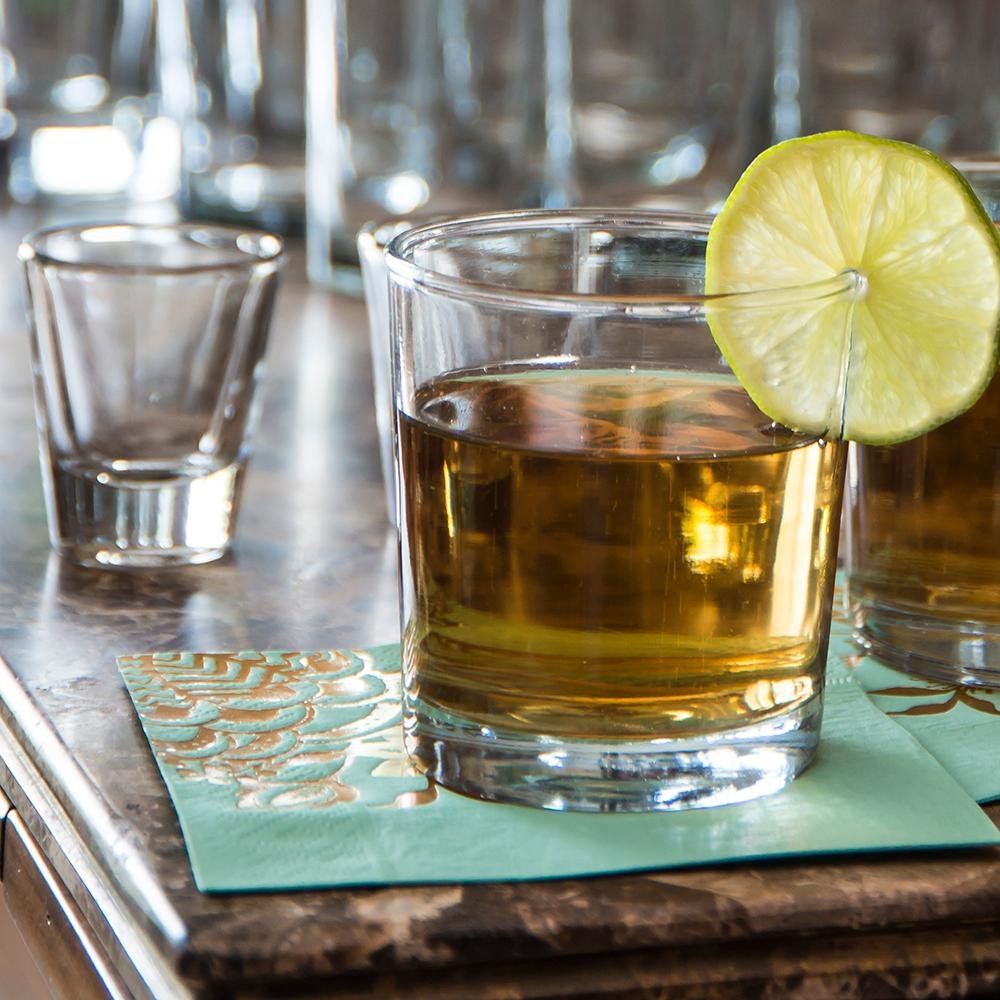 Anchor Hocking 8-oz Heavy Base Rocks Old Fashioned Whiskey Glasses, Set of 12