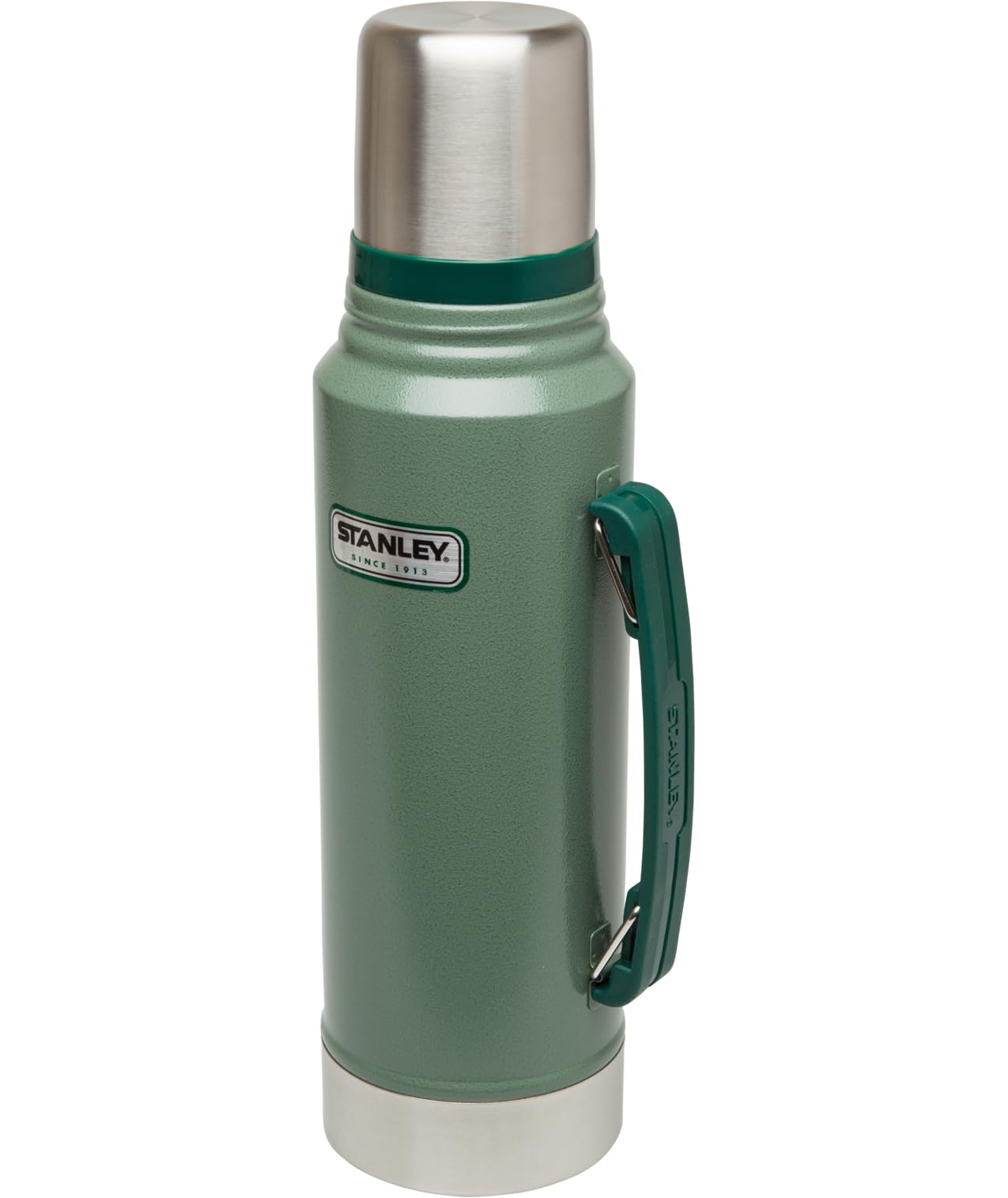 Stanley Classic Vacuum Insulated Wide Mouth Bottle - BPA-Free 18/8 Stainless Steel Thermos for Cold & Hot Beverages – Keeps Liquid Hot or Cold for Up to 24 Hours