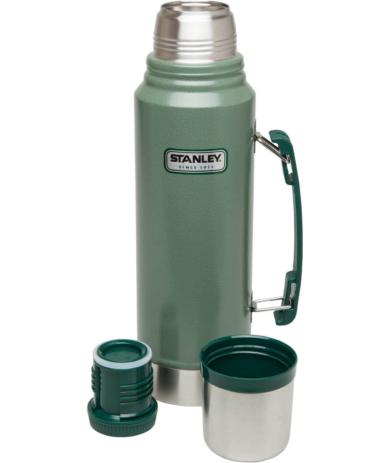 Stanley Classic Vacuum Insulated Wide Mouth Bottle - BPA-Free 18/8 Stainless Steel Thermos for Cold & Hot Beverages – Keeps Liquid Hot or Cold for Up to 24 Hours