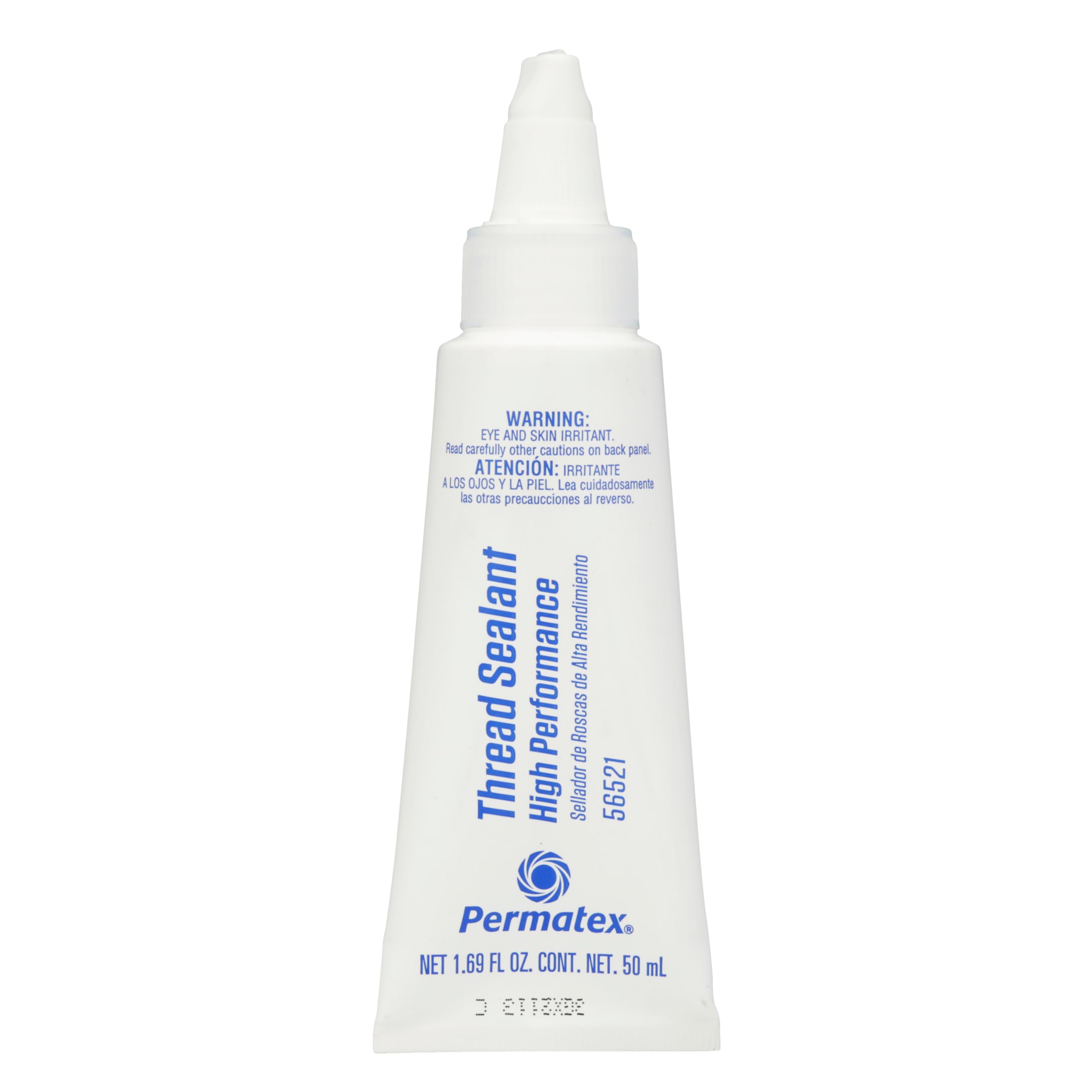 Permatex 56521 High Performance Thread Sealant, 50 ml , White