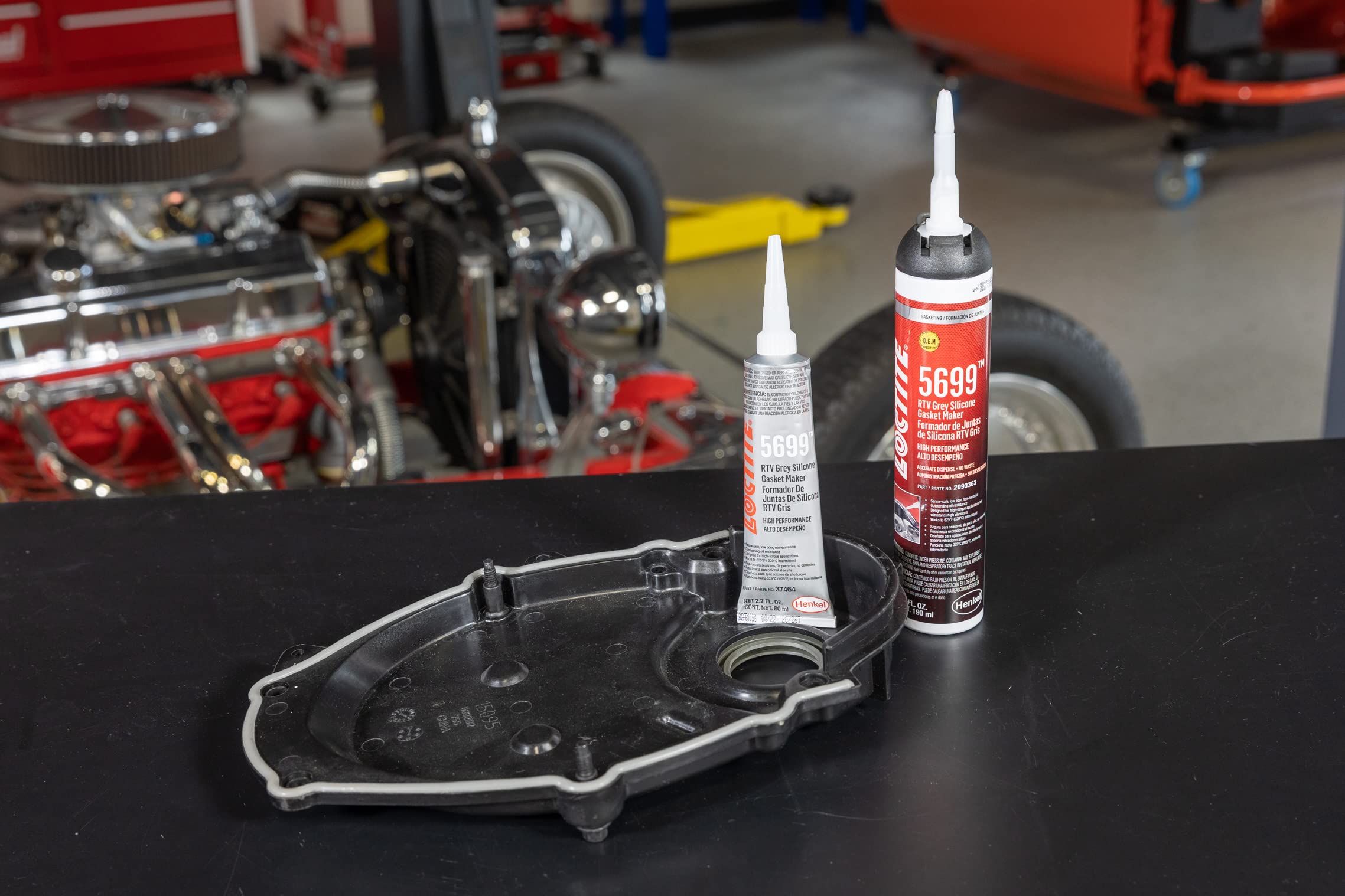 Loctite 37464 Grey RTV 598 High Performance Silicone. 80 ml.