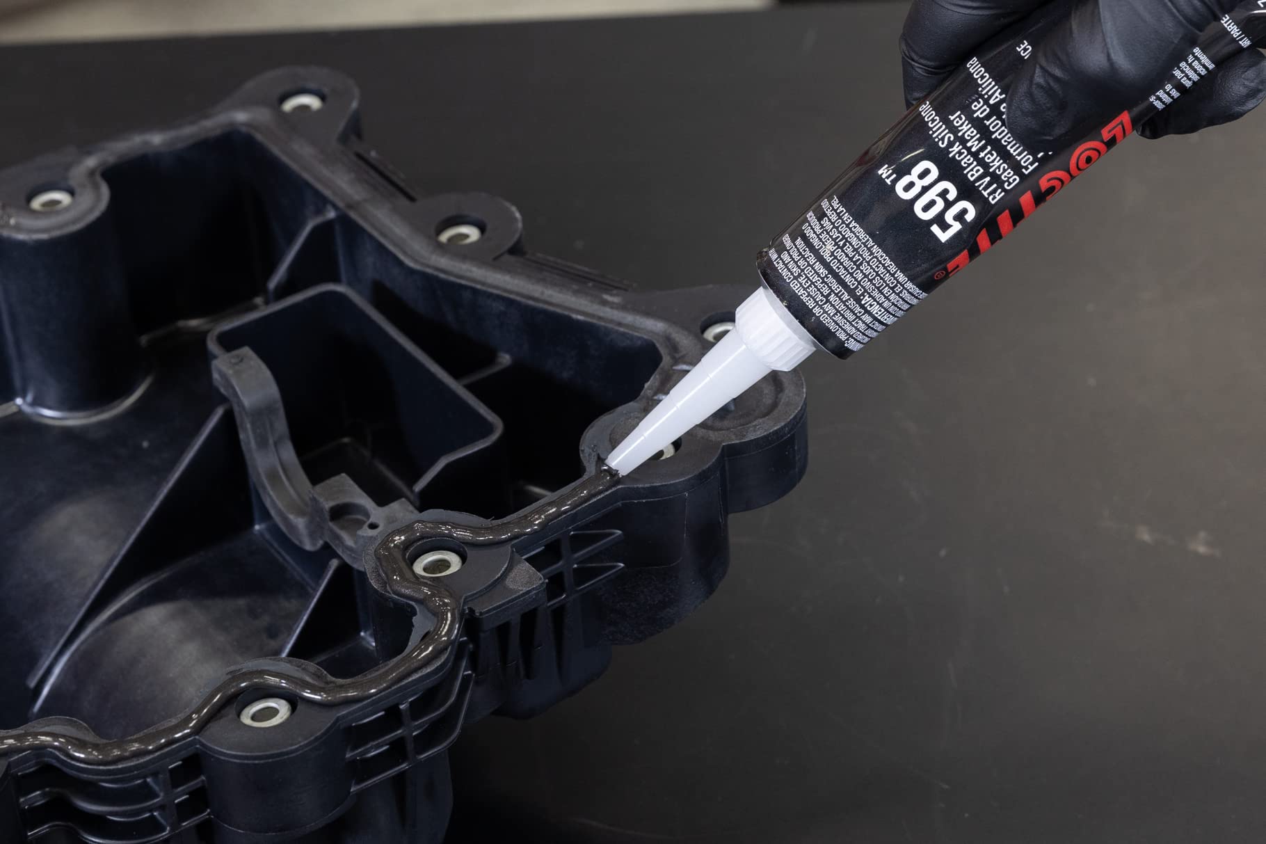 Loctite 37467 Black RTV 598 High Performance Silicone. 80 ml.