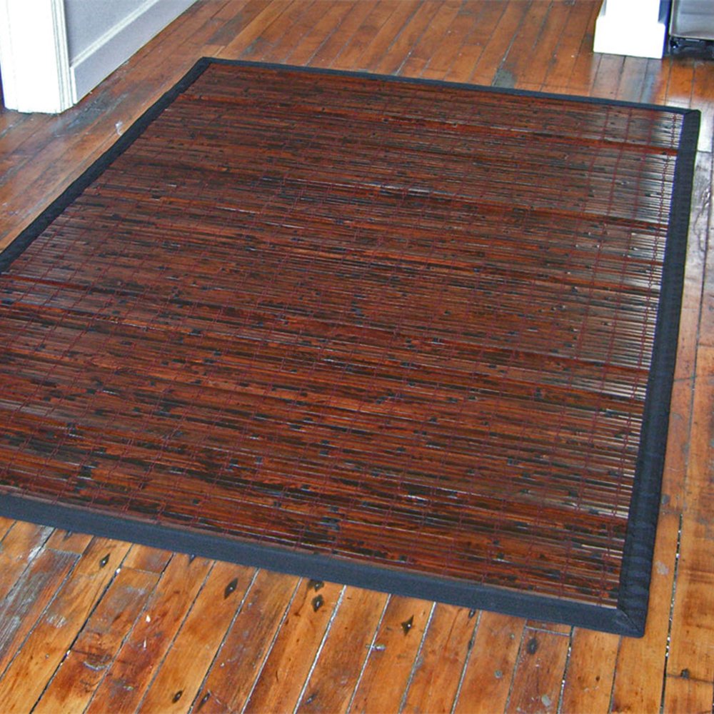 Anji Mountain 5-Foot-by-8-Foot Natural Fiber Rug, Cobblestone