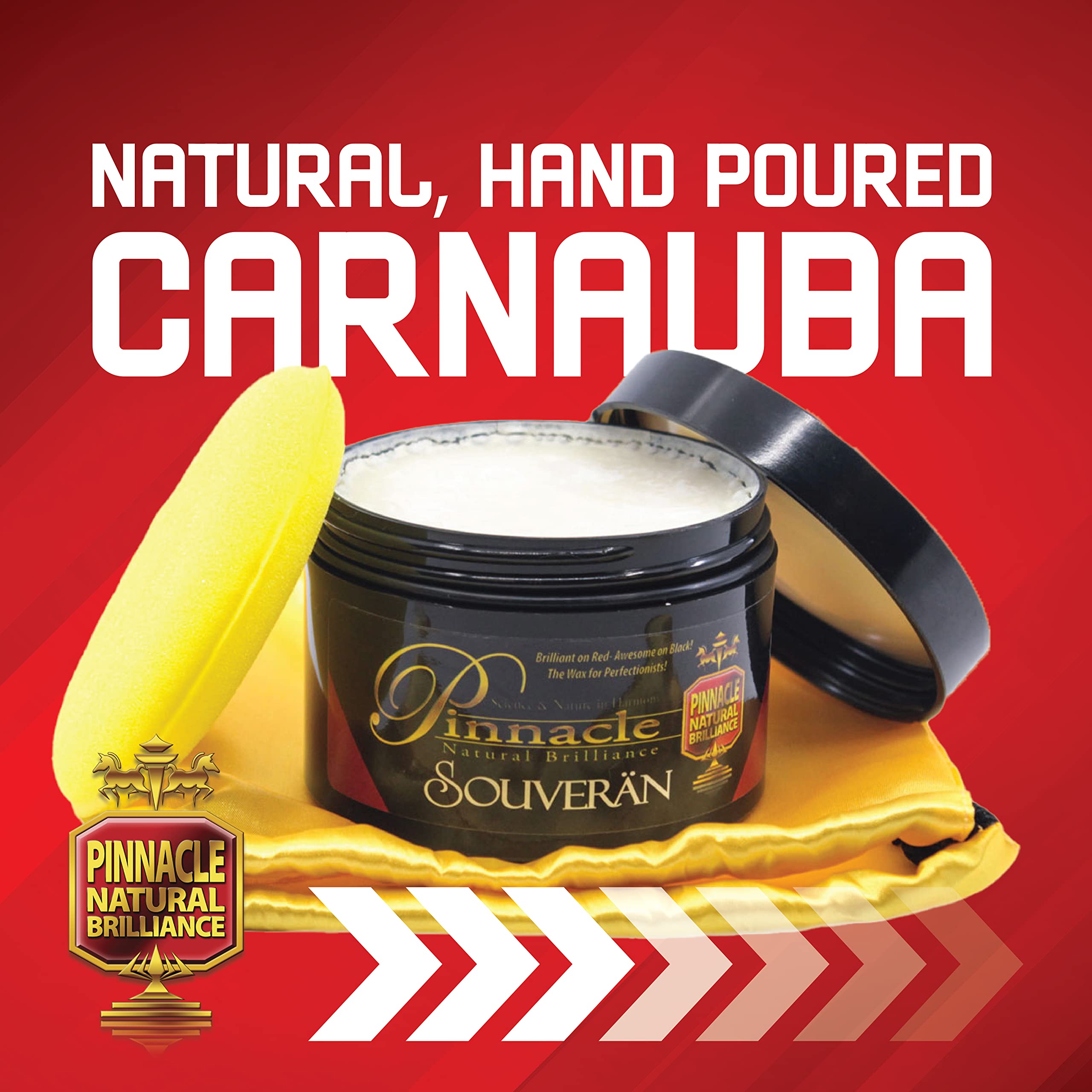 Pinnacle Natural Brilliance PIN-312 Souveran Paste Wax, 8 oz.