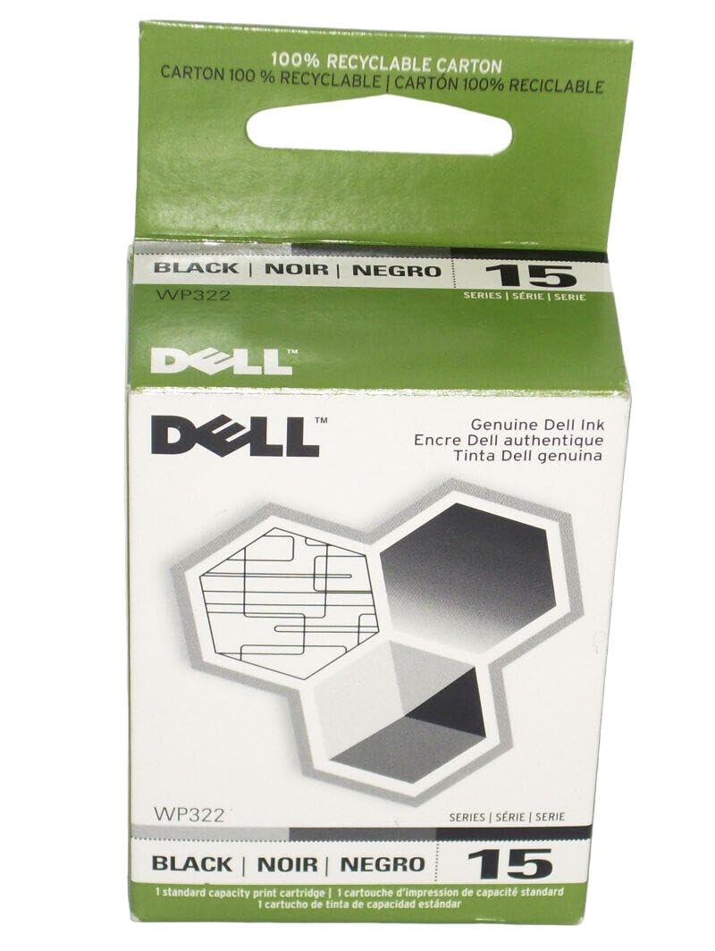 Dell Computer WP322 15 Standard Capacity Black Ink Cartridge for V105