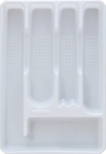 Rubbermaid Cutlery Tray, Small, White