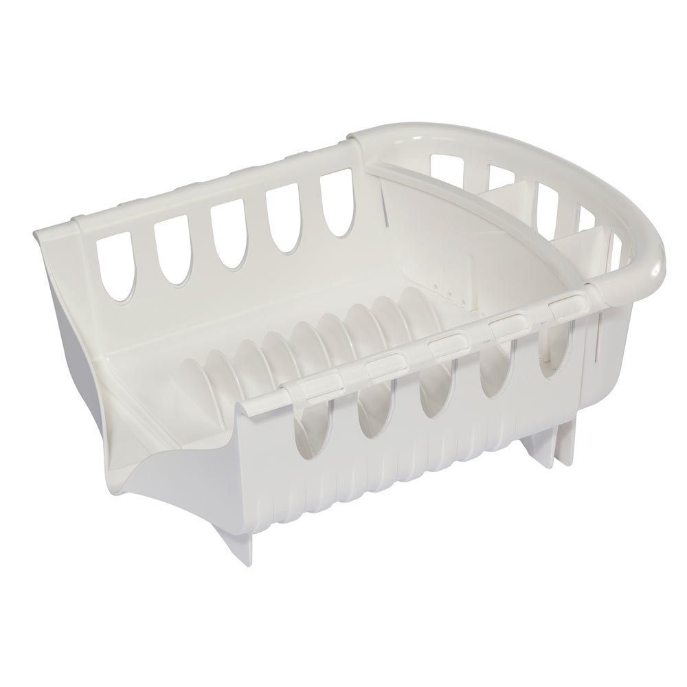 Creative Bath Expandable Dish Rack, Clear